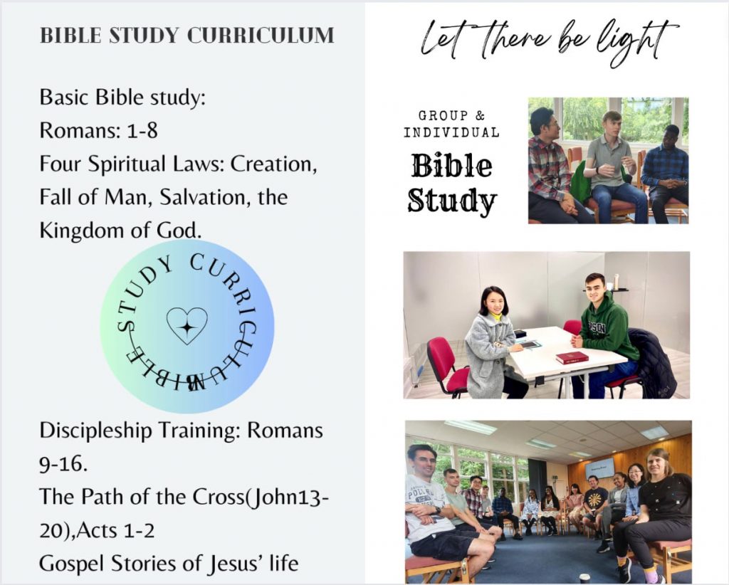 Bible Study Curriculum | London Immanuel Church